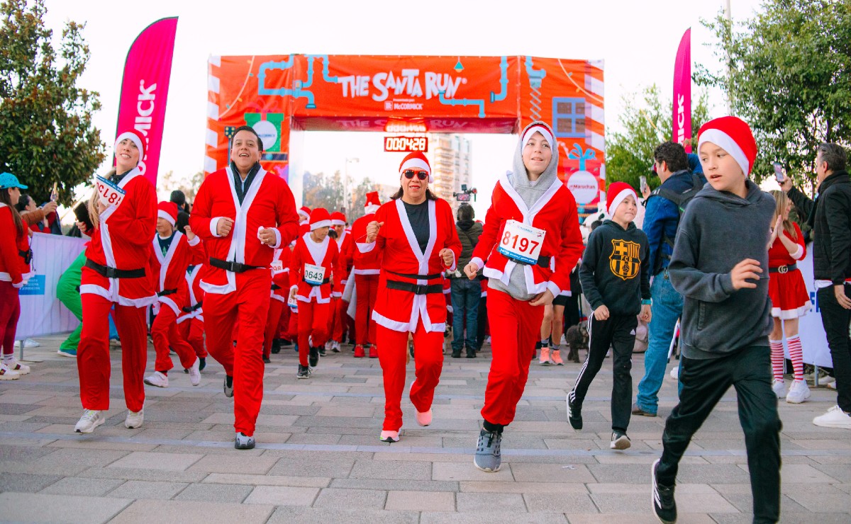 The Santa Run, la carrera más divertida regresa a Ciudad de México