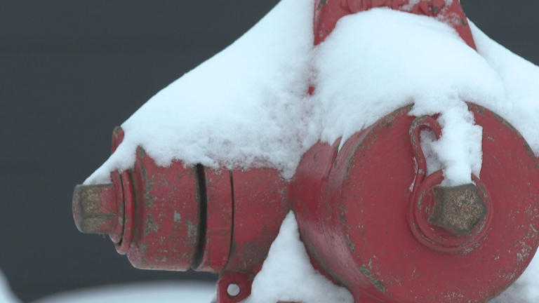 Fire departments urge people to clear snow from hydrants this winter