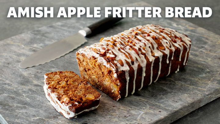 How to make Chef John's Amish apple fritter bread