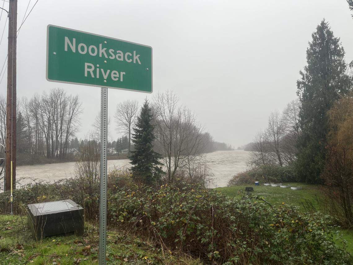 Whatcom County flood threats rise as atmospheric river is set to soak ...
