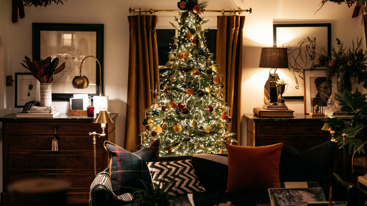 Christmas home tour: Ralph Lauren–inspired festive decor