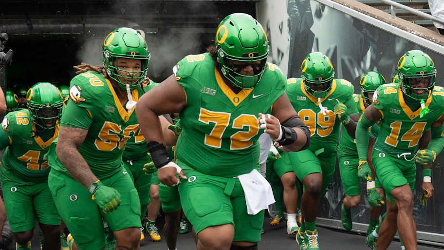 Oregon center Iapani 'Poncho' Lalou has a chance to join elite group