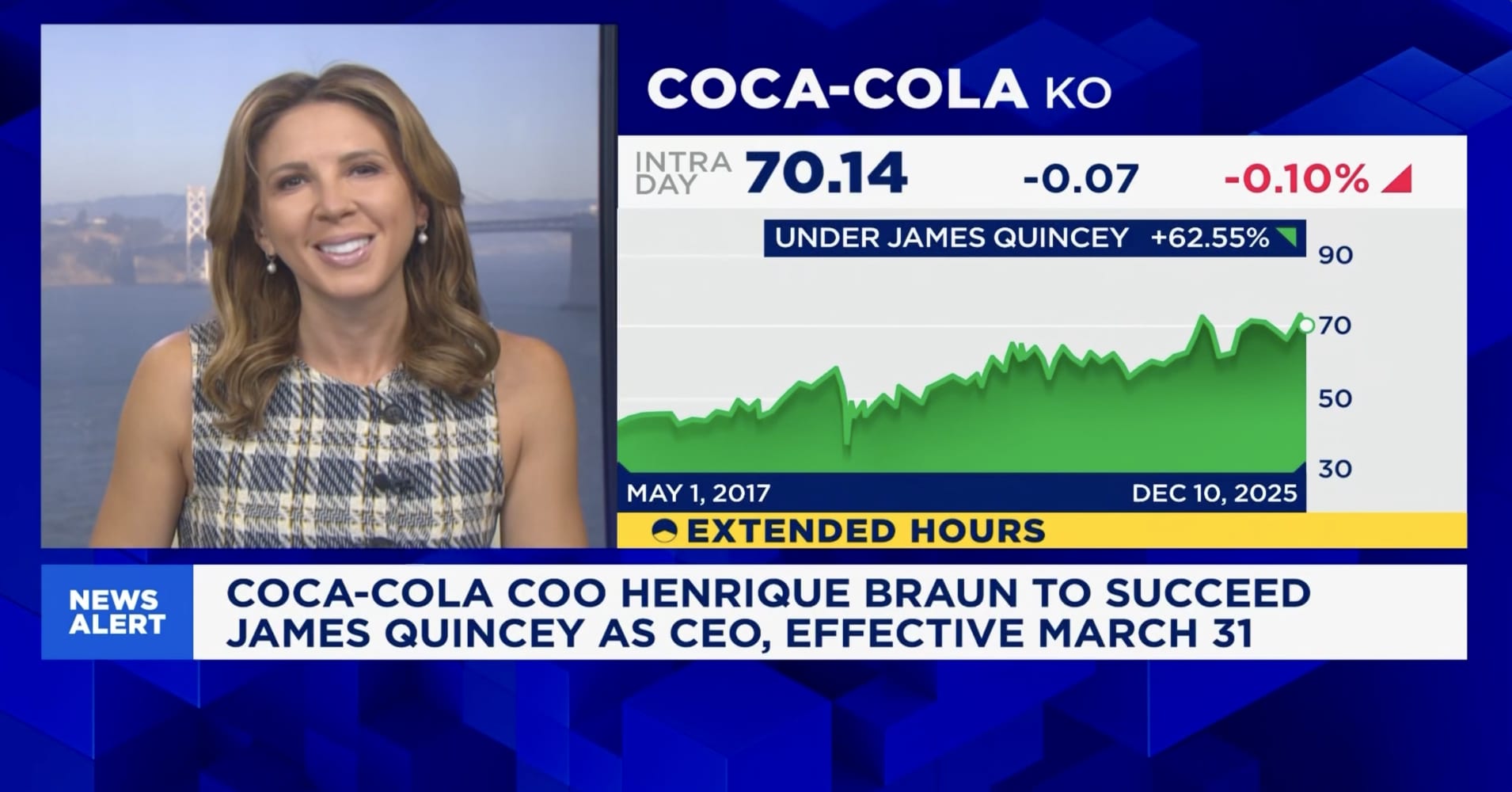 Coca-Cola COO Henrique Braun to succeed James Quincey as CEO in March