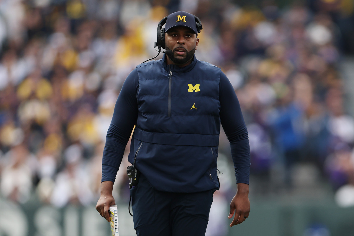 Michigan coach Sherrone Moore arrested, taken to jail as firing takes ...