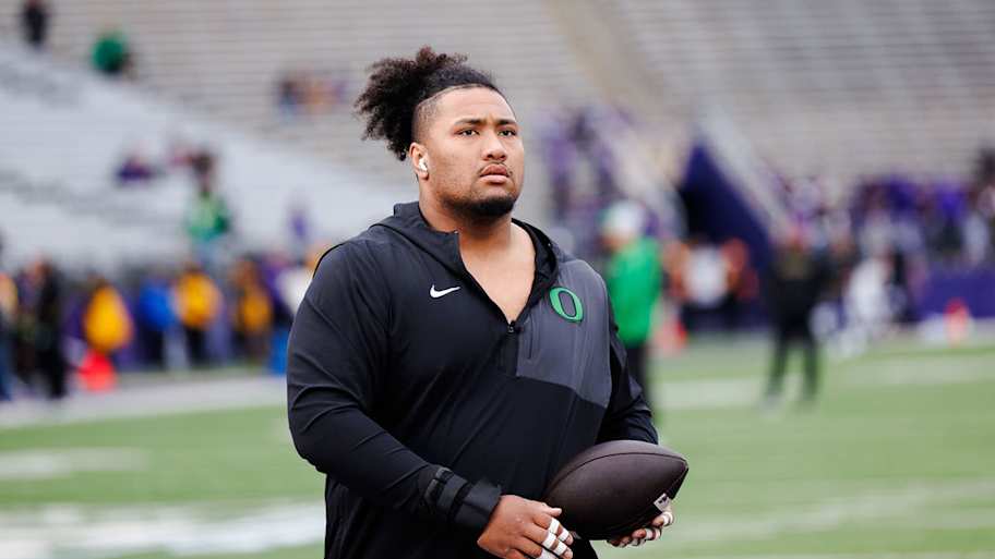Oregon center Iapani 'Poncho' Lalou has a chance to join elite group