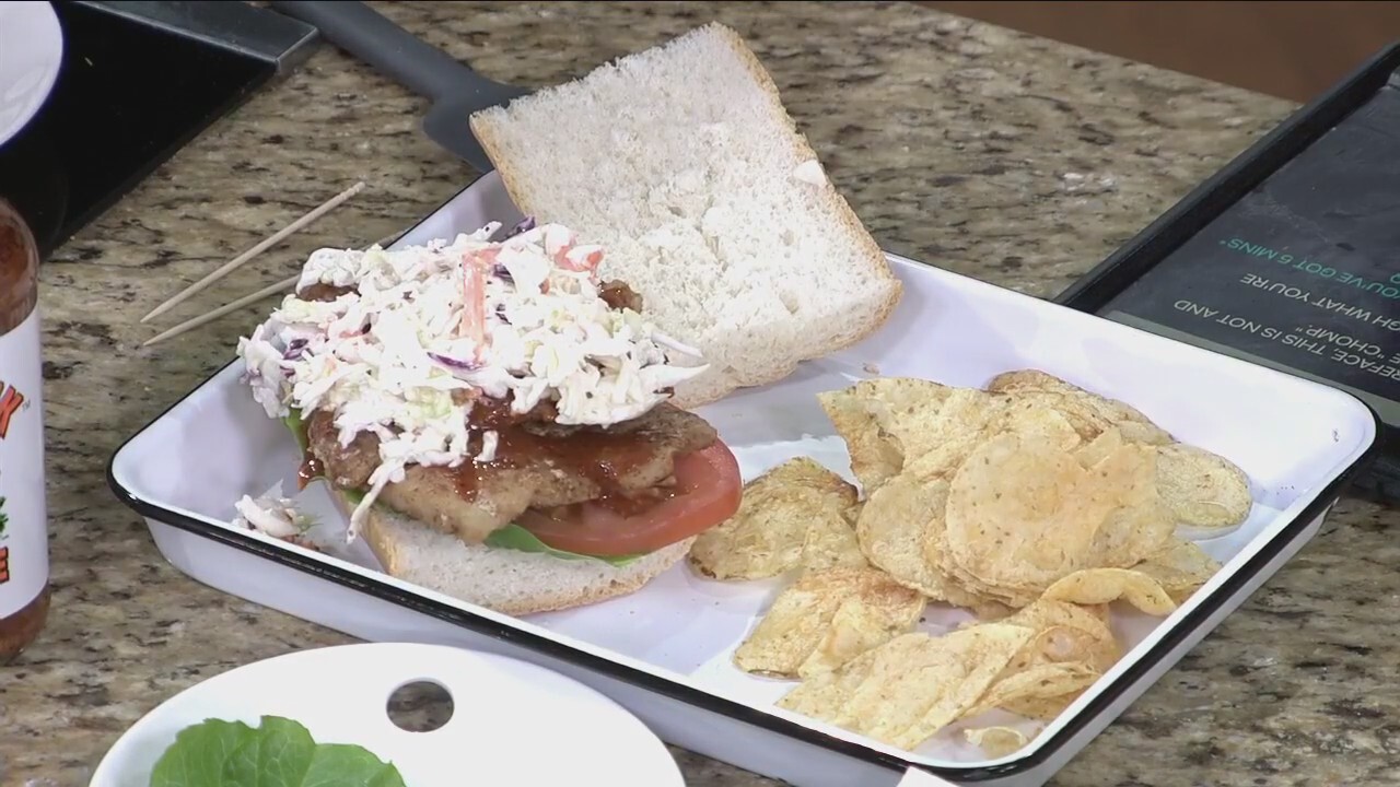 Chef Ray “Dr. BBQ” Lampe makes ultimate Florida gator sandwich