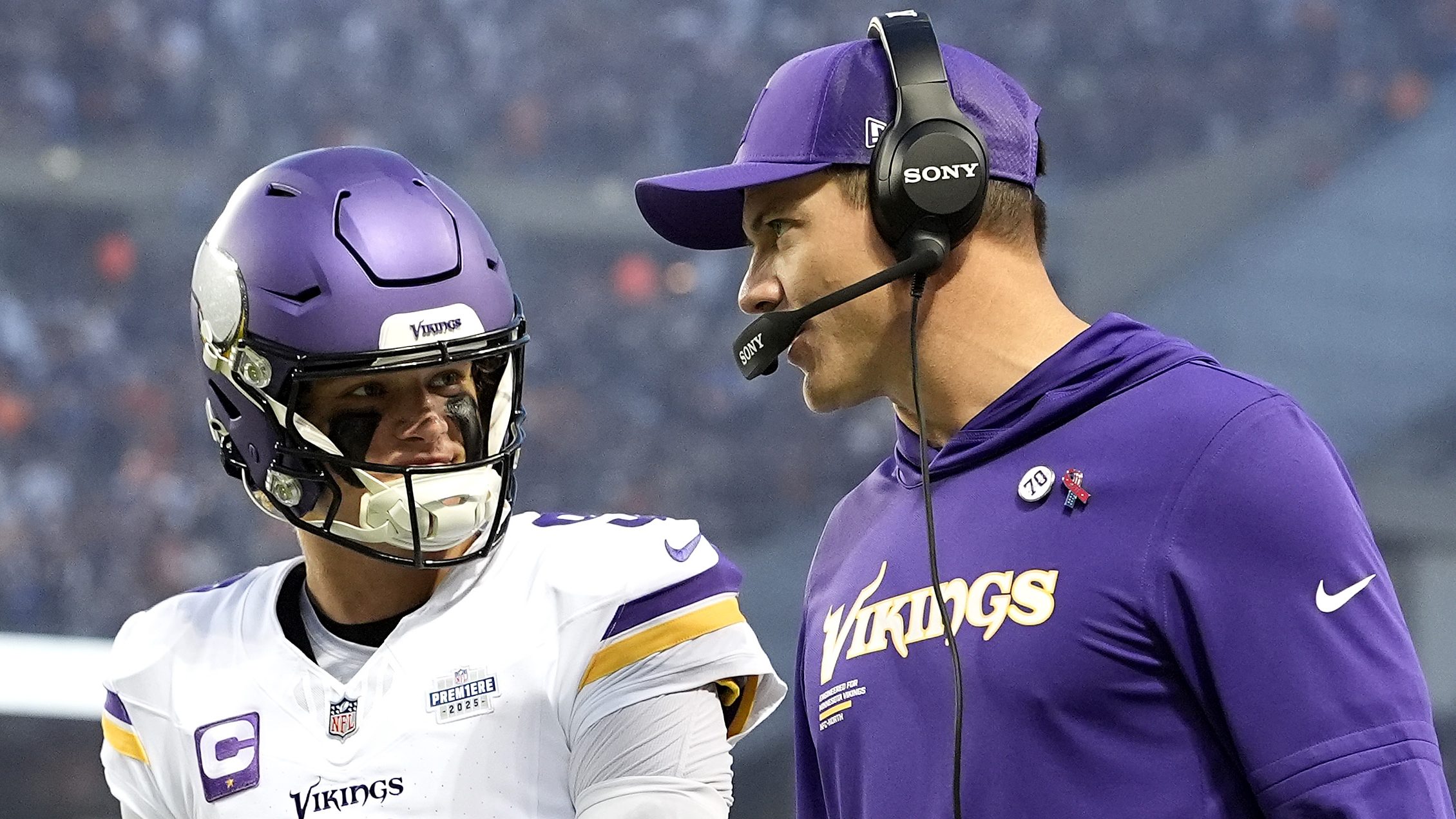 Vikings’ Kevin O’Connell reveals message to JJ McCarthy prior to Week ...