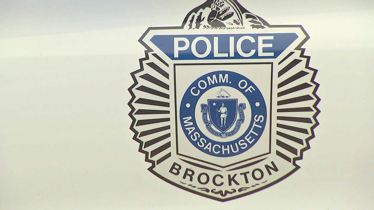 Police investigation crash involving motorcycle and car in Brockton