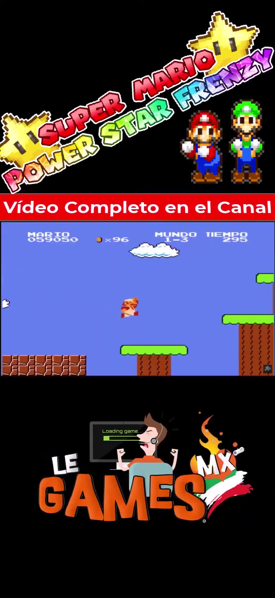 Super Mario Power Star Frenzy - FanGame