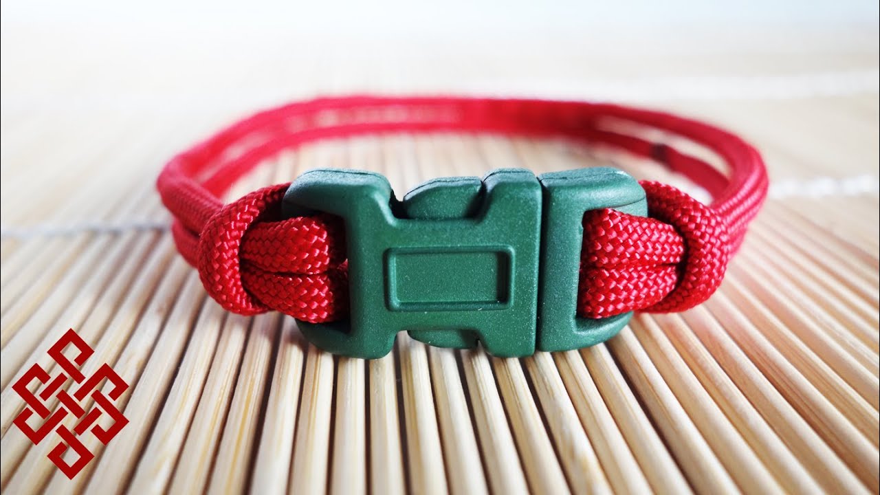 Single cow’s hitch with two-strand buckle core — full tutorial