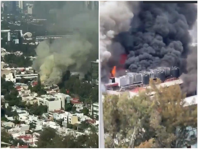 Video: Incendio consume el Bar Strana en Guadalajara