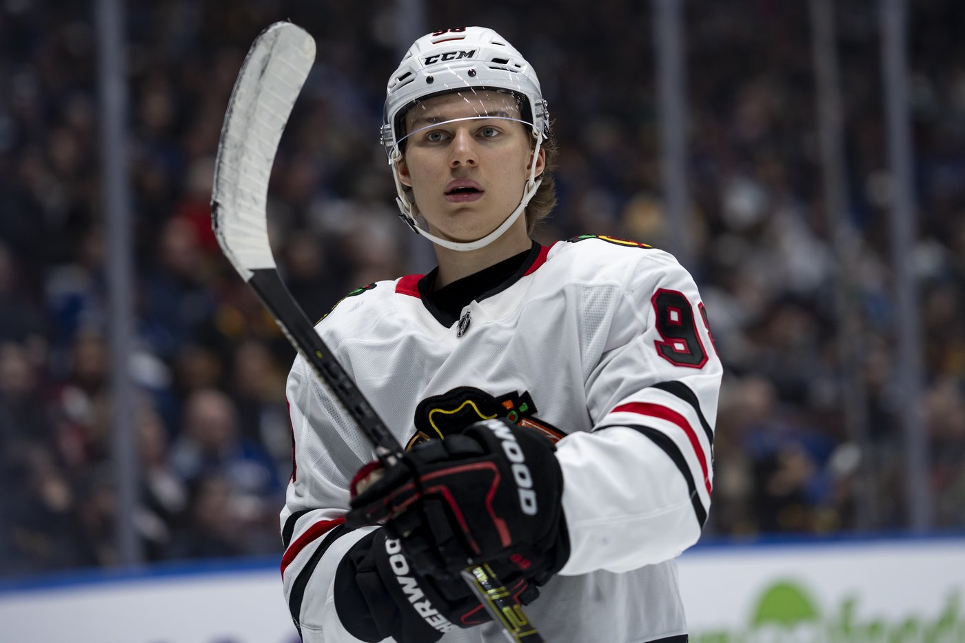 Connor Bedard et les Blackhawks l’emportent 3 à 0 devant les Rangers