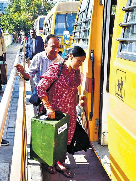 Telangana gears up for first phase of panchayat polls with tight ...