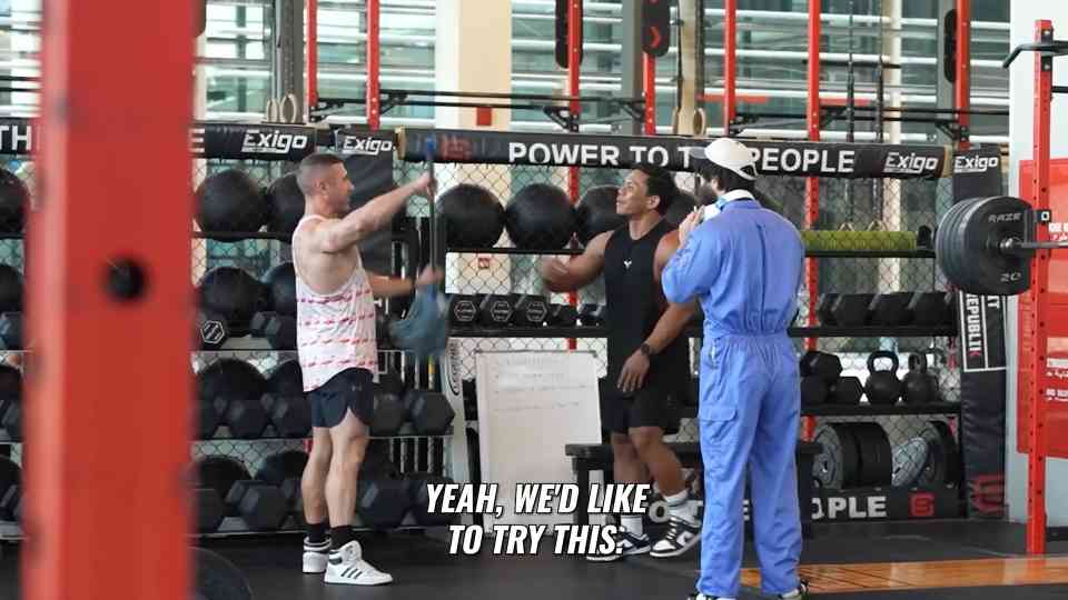 Why are you dropping weights so loudly?