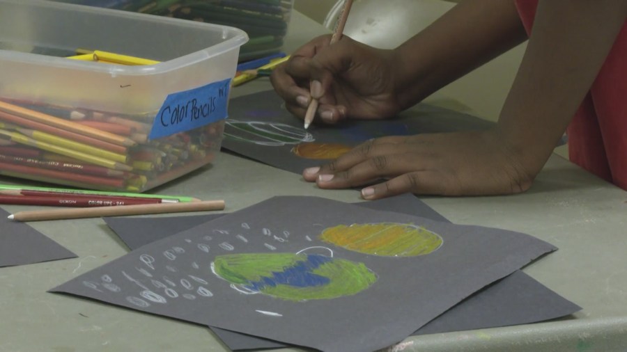 A grant keeps Freeport Art Museum’s after school program running