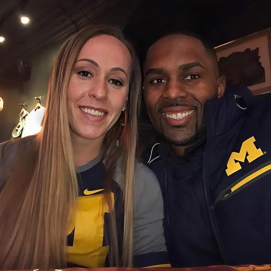 Former Michigan coach Sherrone Moore spotted with wife after his arrest
