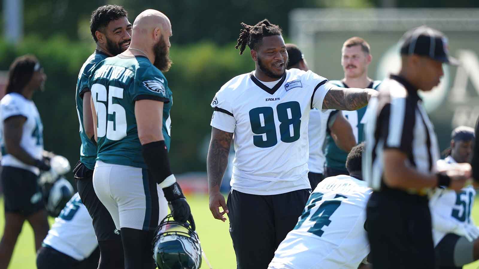 Eagles’ Jalen Carter, Lane Johnson expected back from injury for Week ...