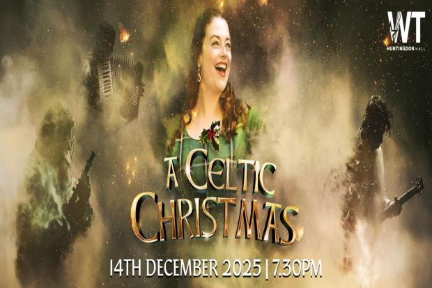 Celtic festive concert to light up Huntingdon Hall