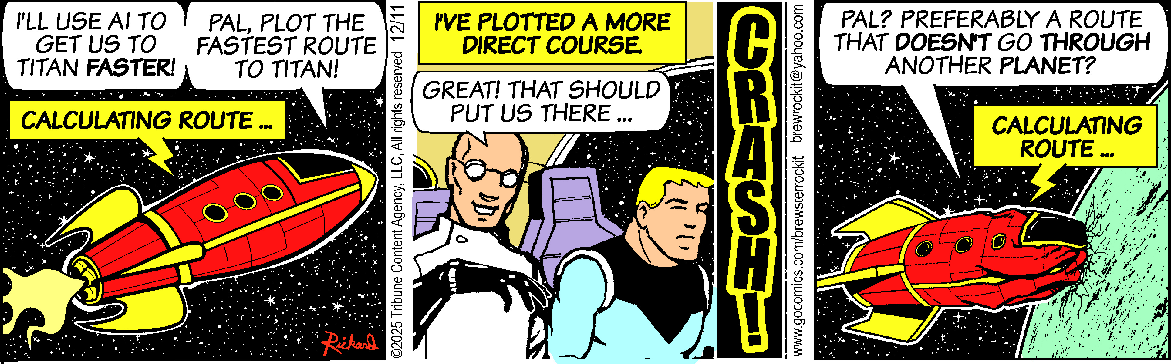 Brewster Rockit by Tim Rickard