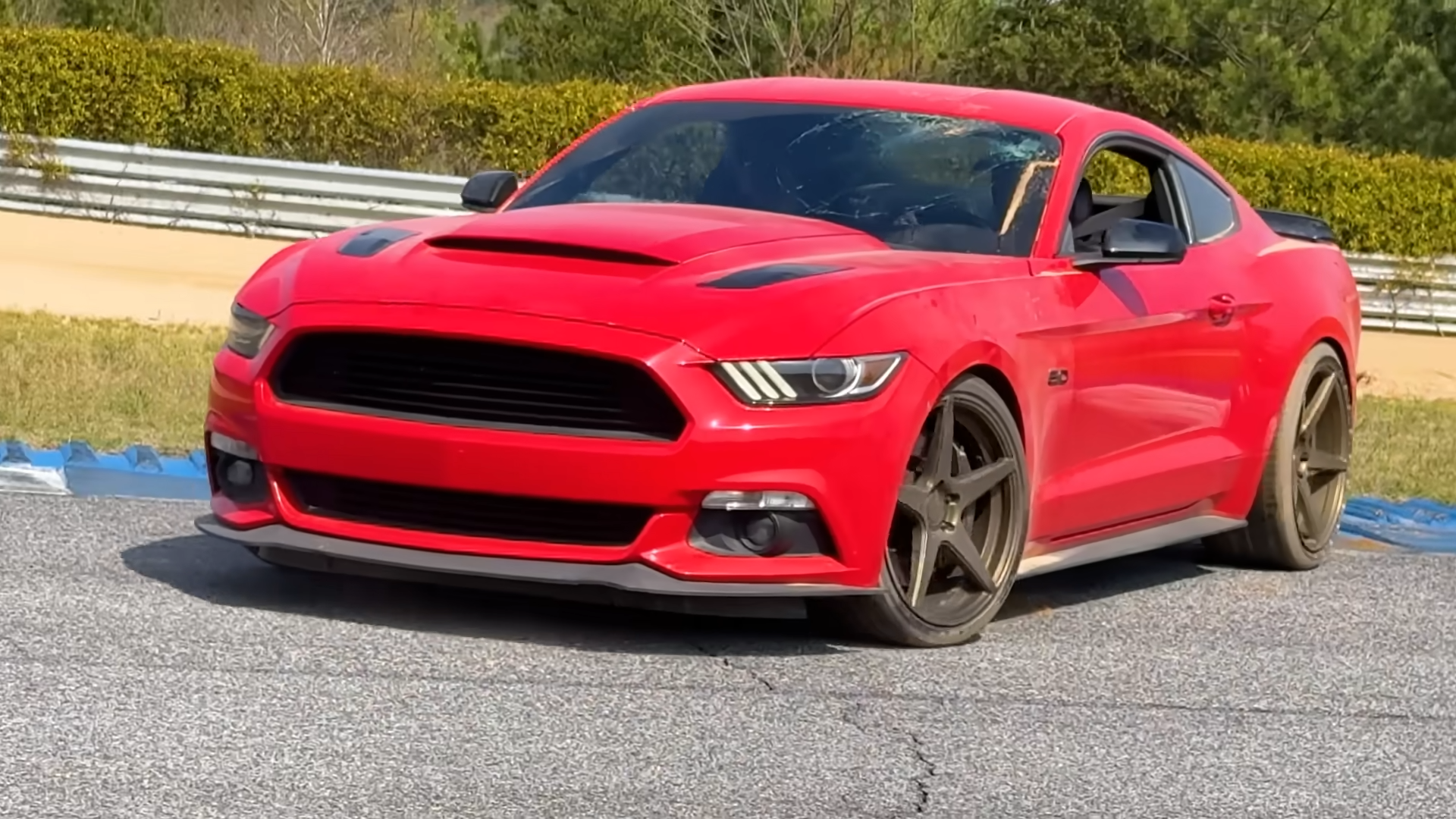 Driving my new Mustang until I total it