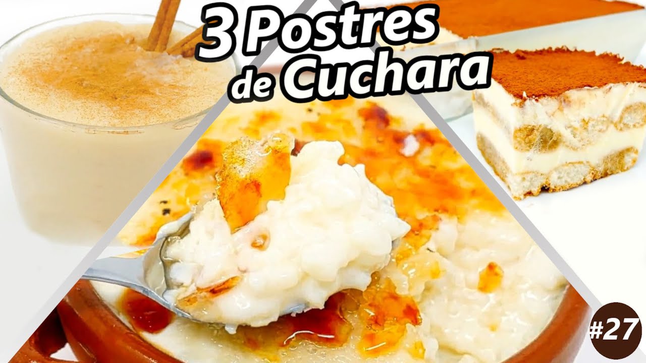 3 recetas de postres fríos deliciosos y fáciles