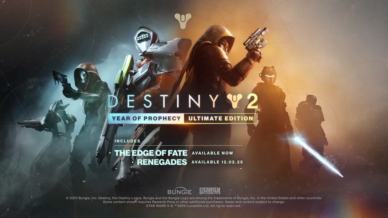 Destiny 2 Renegades official launch trailer