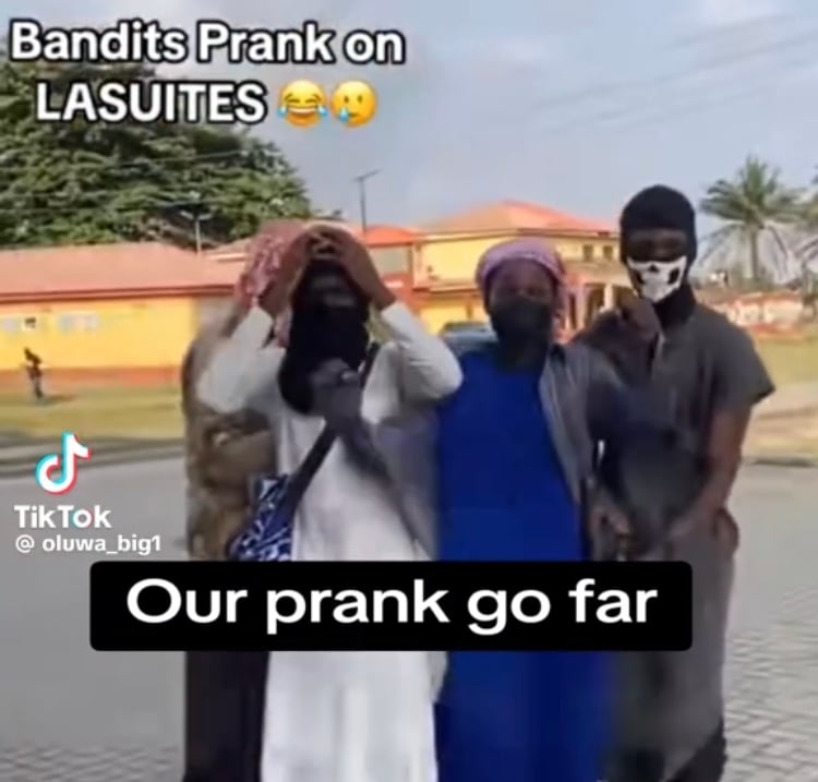 Students, management fume over 'bandits prank' filmed at Lagos varsity