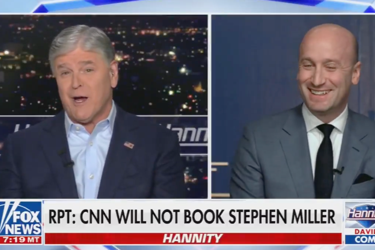 Stephen Miller claims he’s banned by CNN
