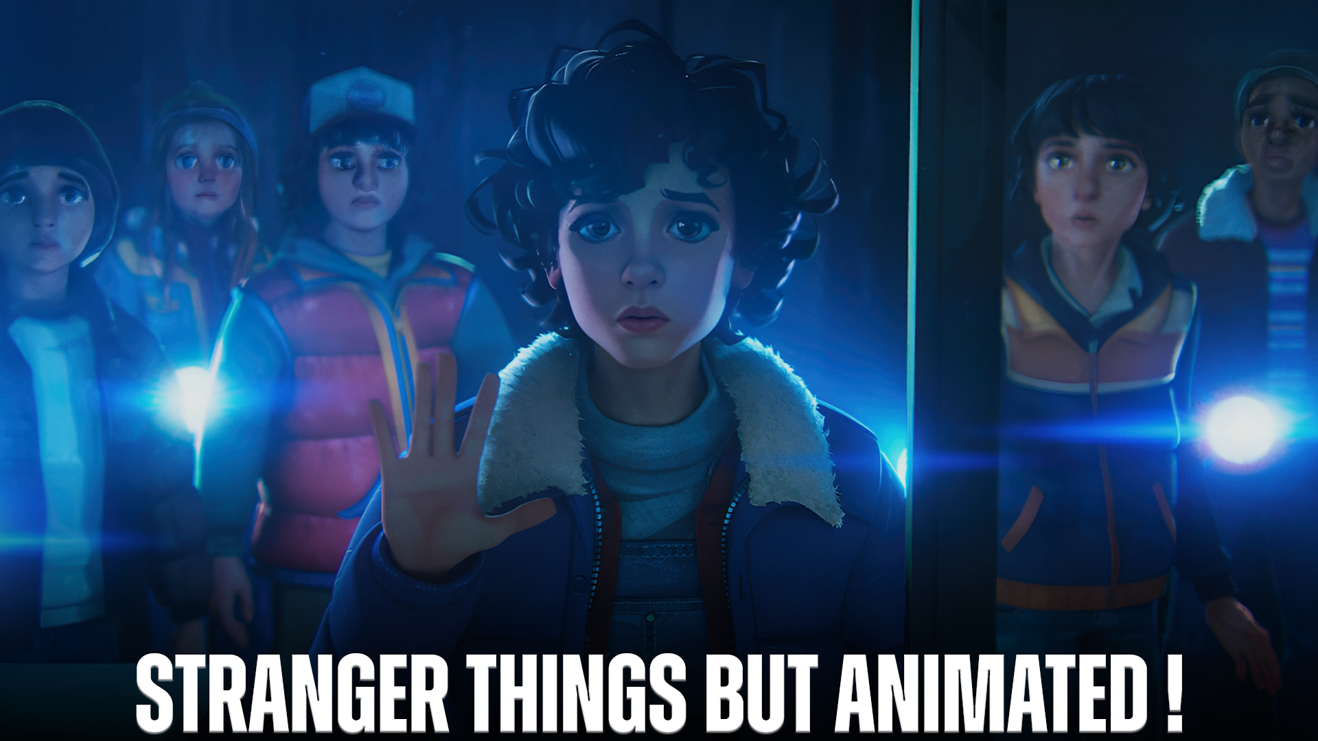 Netflix drops first look at Stranger Things animated series!