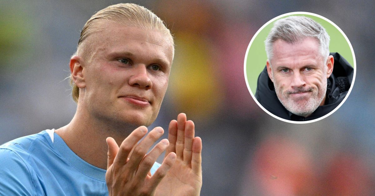 Haaland labels Liverpool legend Carragher a 'loose cannon' in cheeky ...