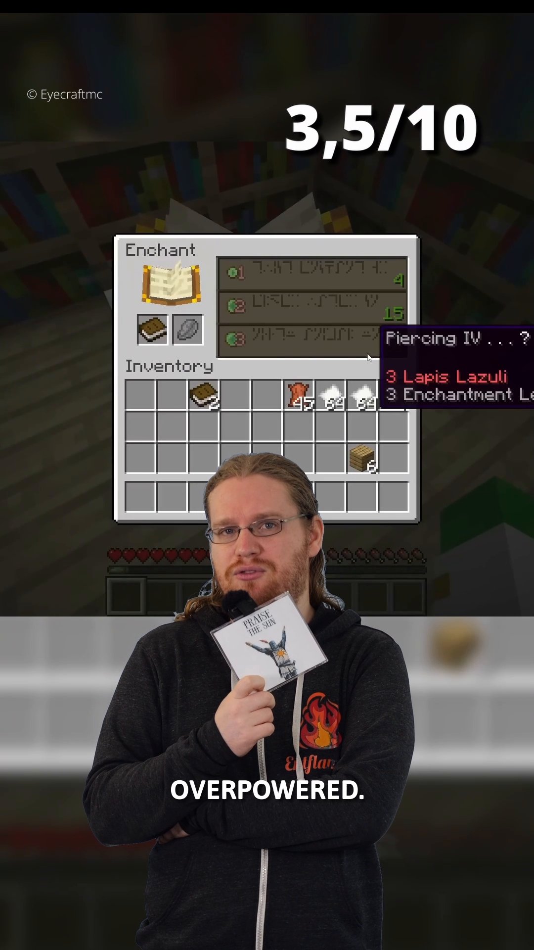 Minecraft ist ein Soulslike