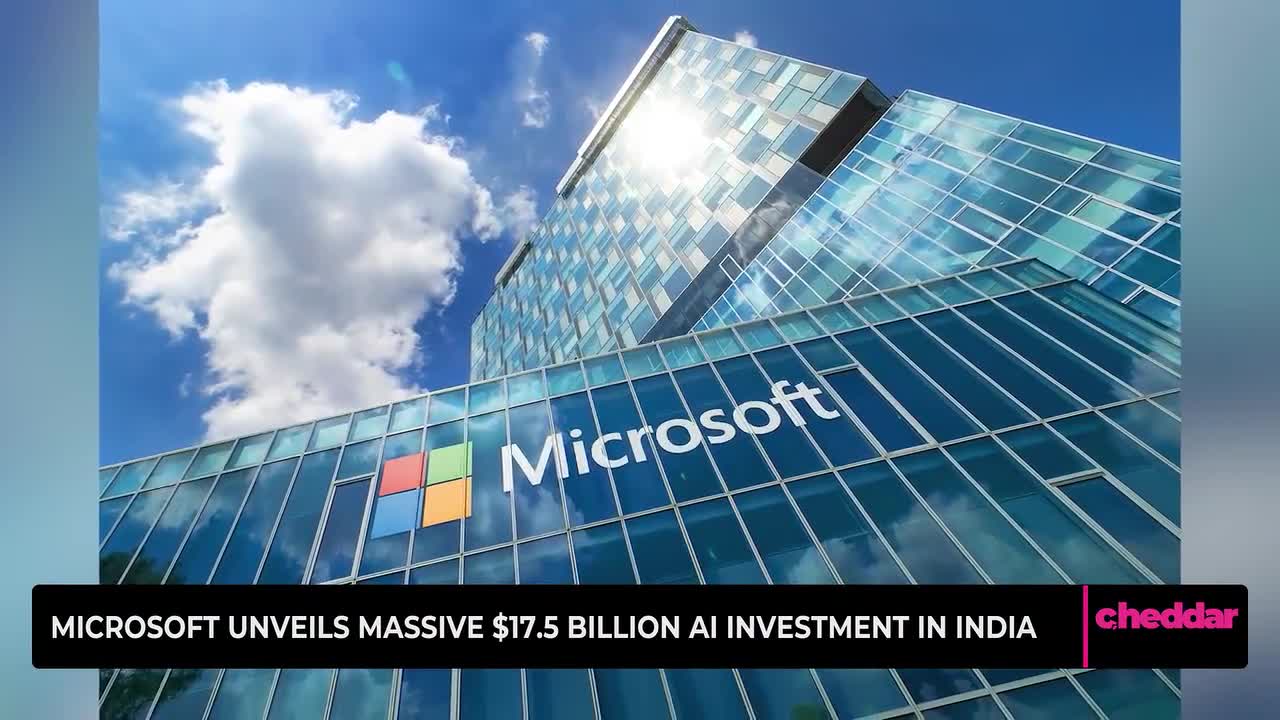 Microsoft unveils massive $17.5 billion AI investment in India