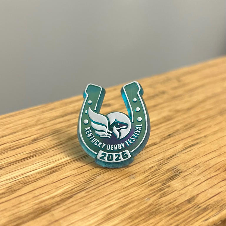 Here's your first look at the 2026 Kentucky Derby Festival Pegasus Pin