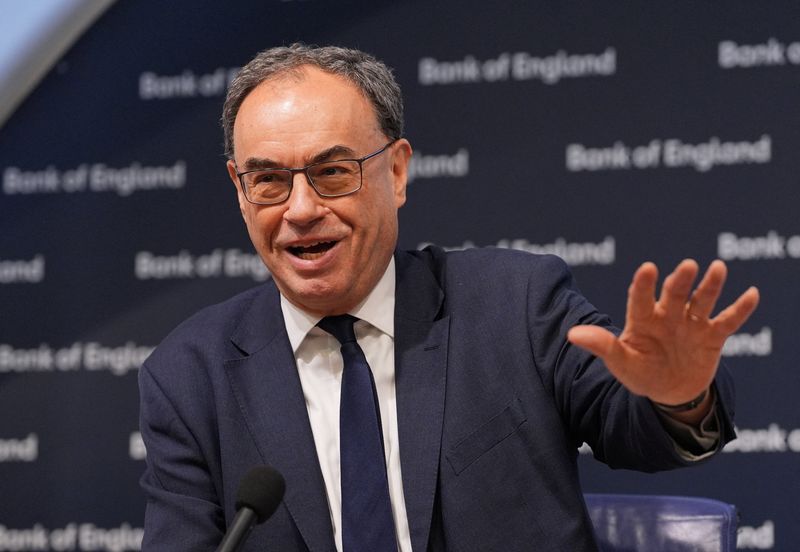 BoE's Bailey says removing public-sector interest rate risk a key aim of QT