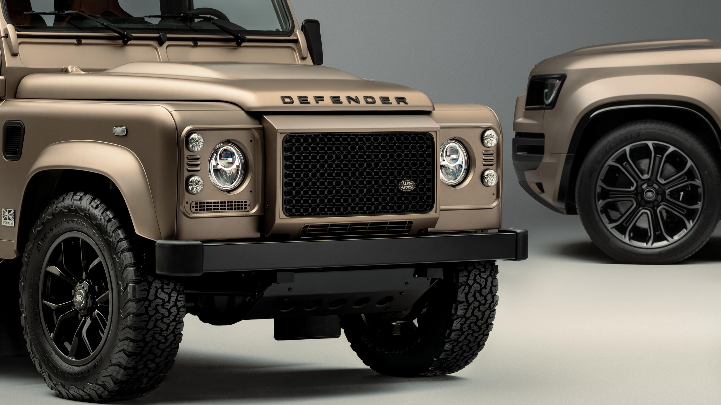 Classic Defender V8 with Octa colours costs more than the new Octa