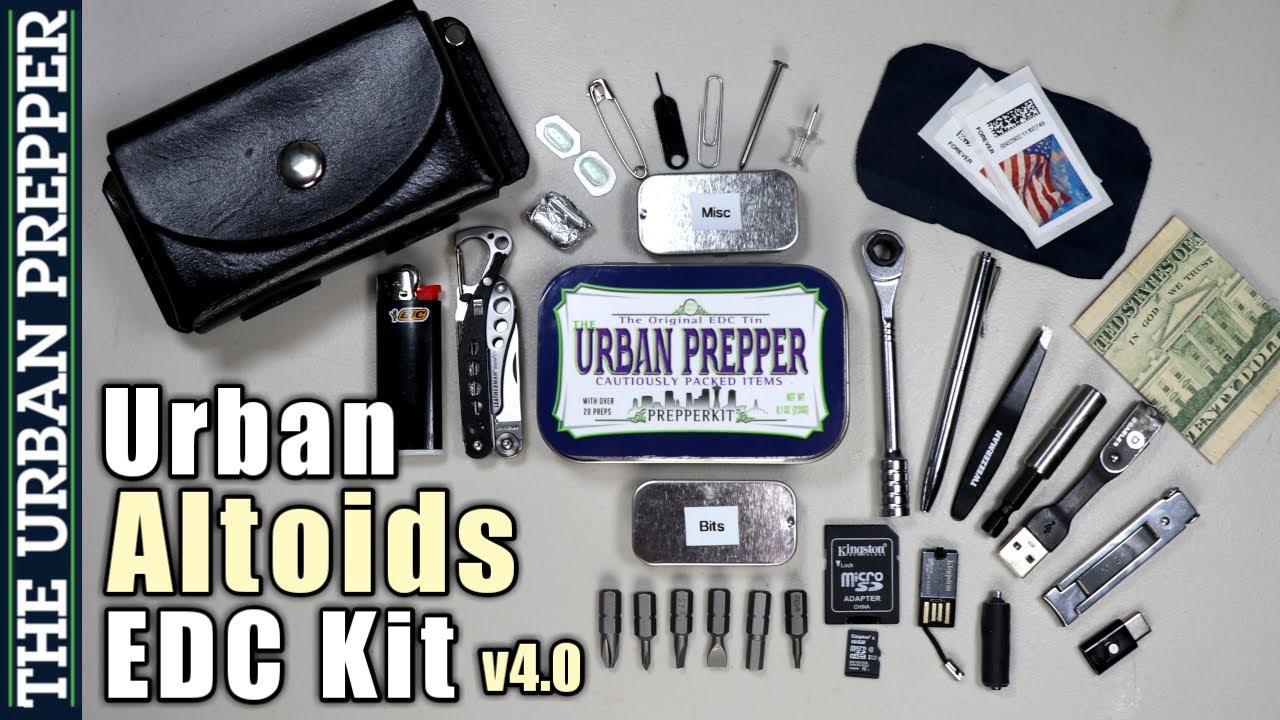 Urban Altoids EDC kit version 4.0 detailed review