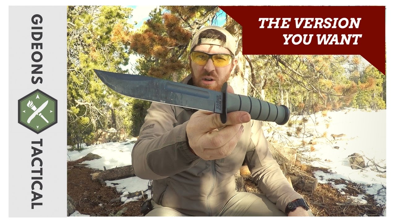 Ka-Bar Fighting Utility Knife 1211 best version tested
