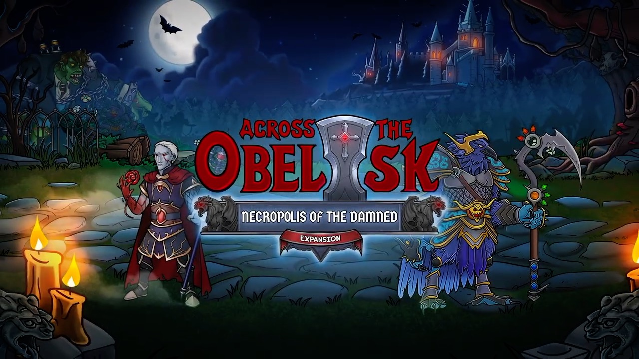 Across the Obelisk Necropolis of the Damned DLC official announcement ...