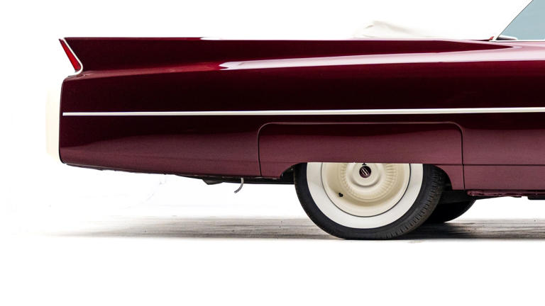 Why this 1963 Cadillac convertible has integrated ice cream cone holders