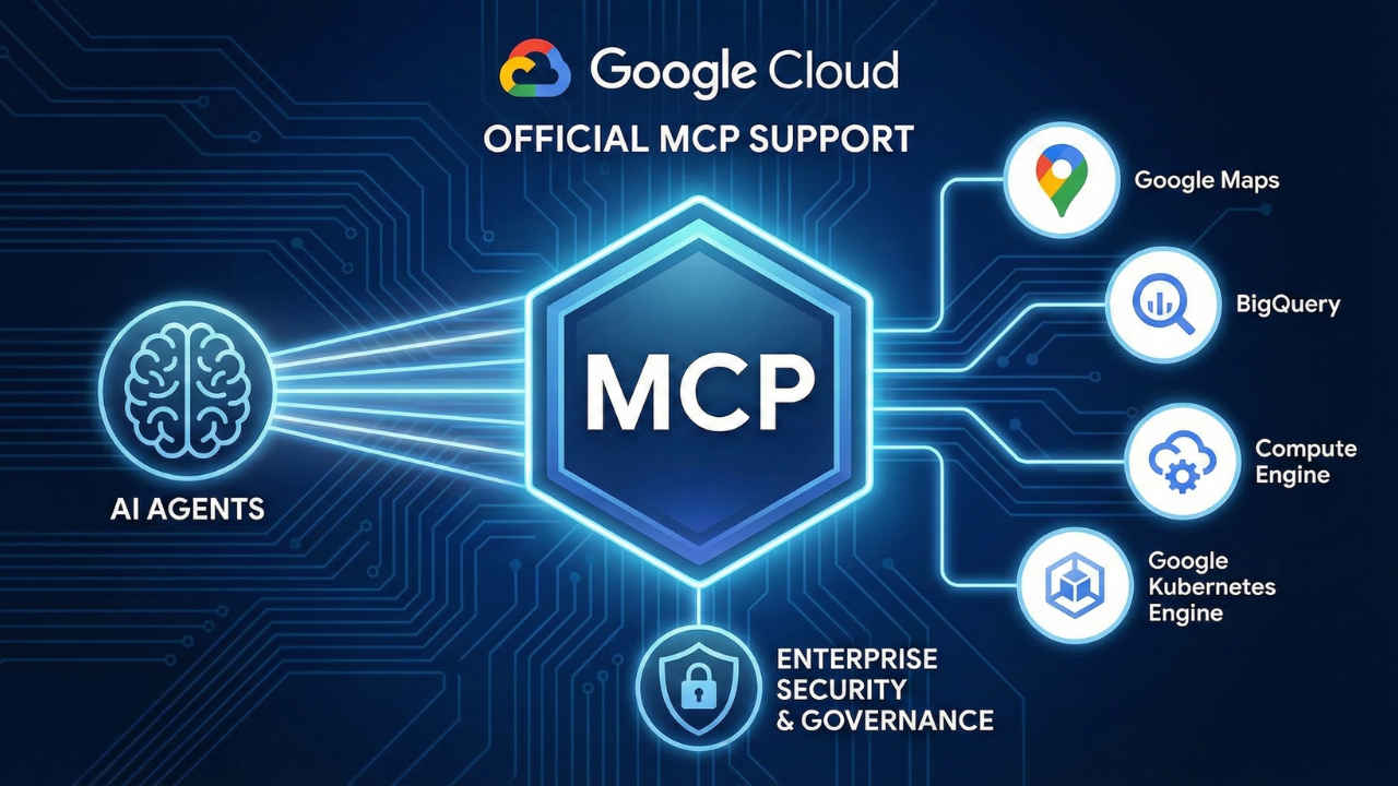 Google adds official MCP server support: Agentic AI, BigQuery and Maps integration explained