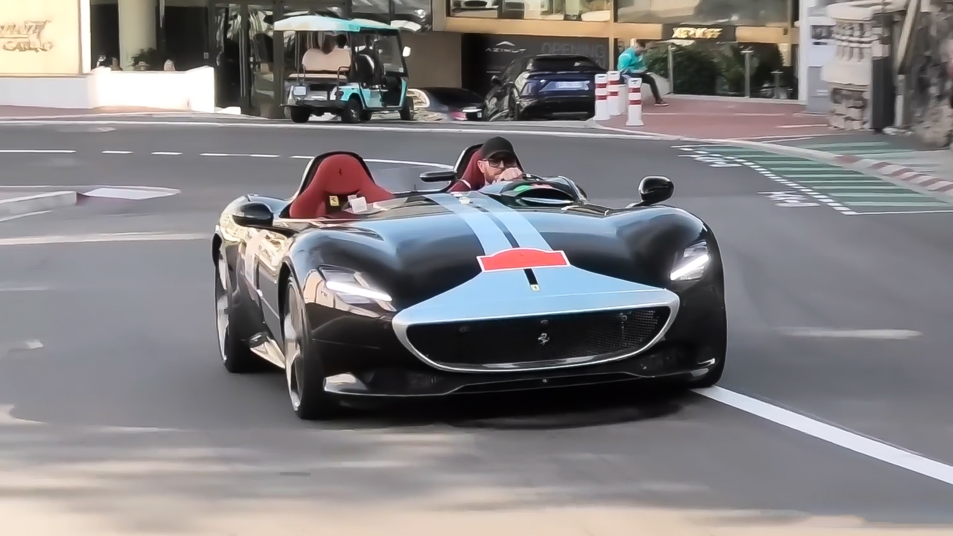 Rare Ferrari Monza SP2 turns heads in Monaco
