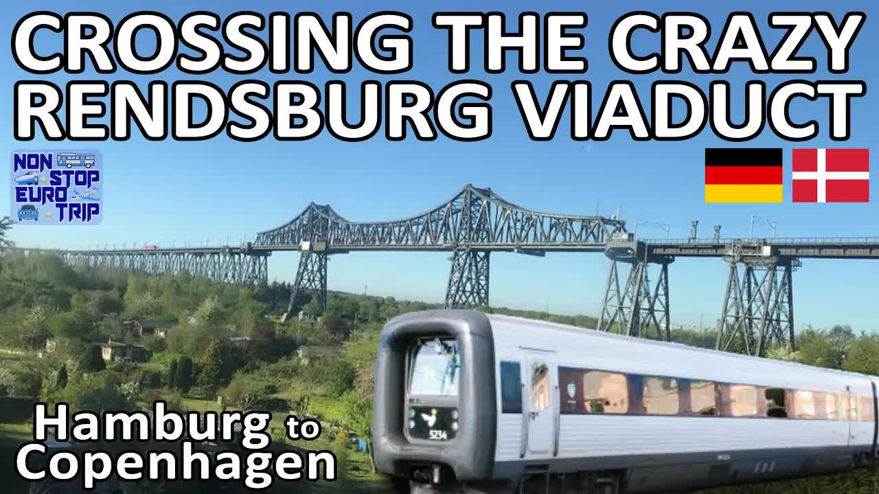 Denmark's strange intercity train / DSB IC3 from Hamburg to Copenhagen