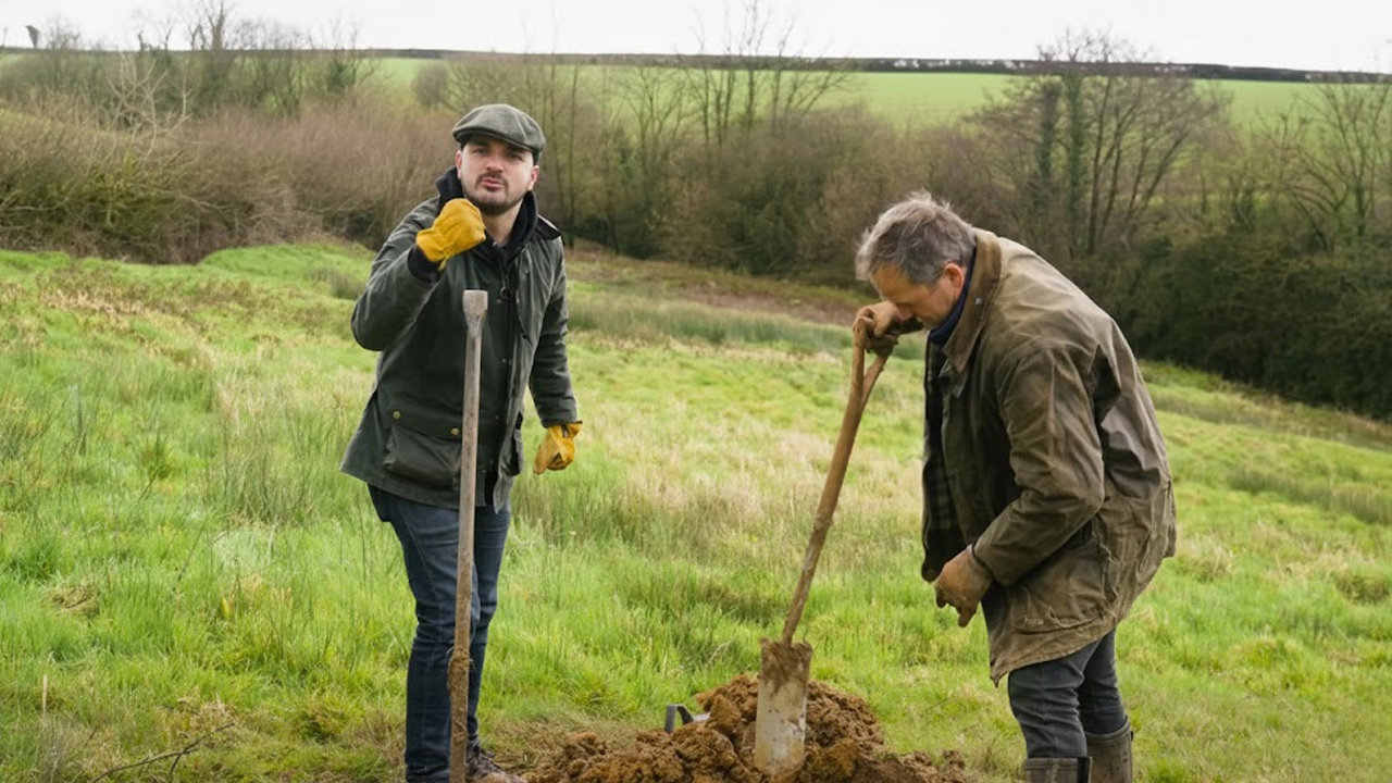 Inside the ex Stig’s private farm compound