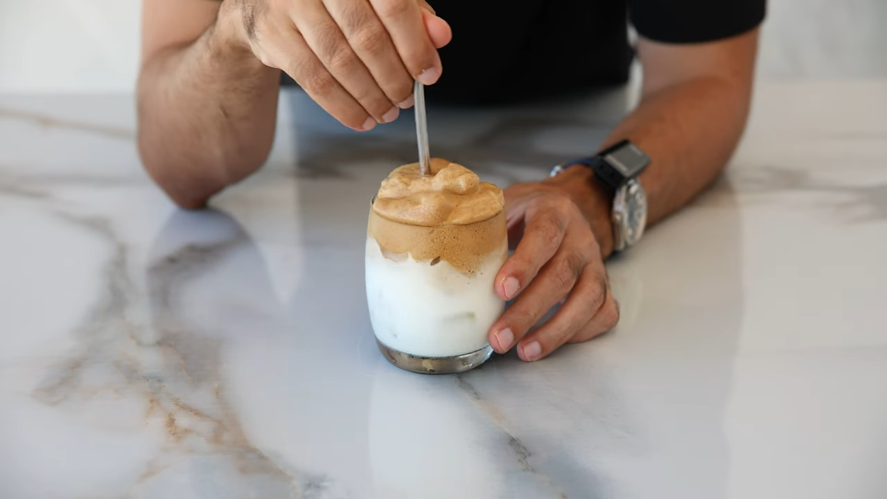What happens when you freeze whipped coffee