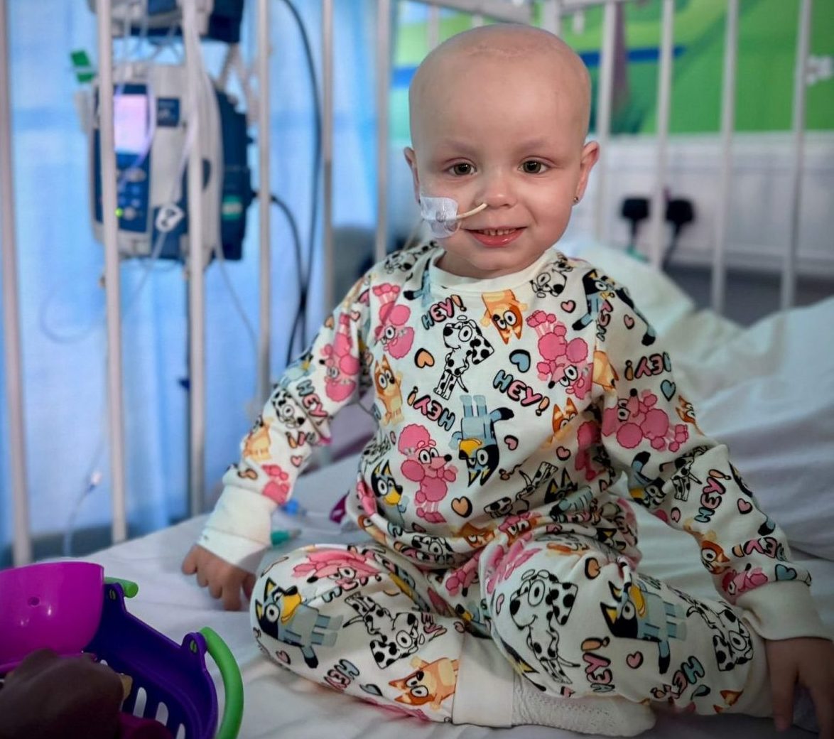 How a tremor in toddler Nancy’s arm led to brain tumour diagnosis