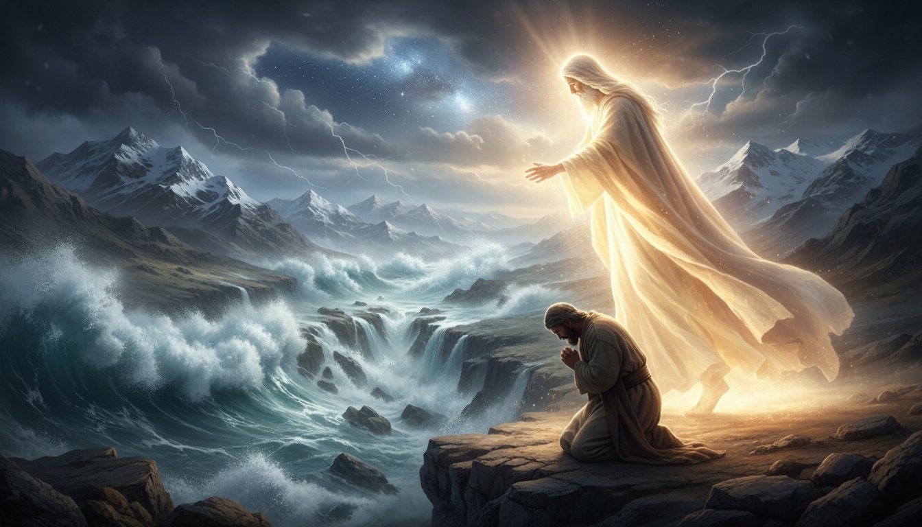 What does it mean that God “raised him to a high position” before the ...