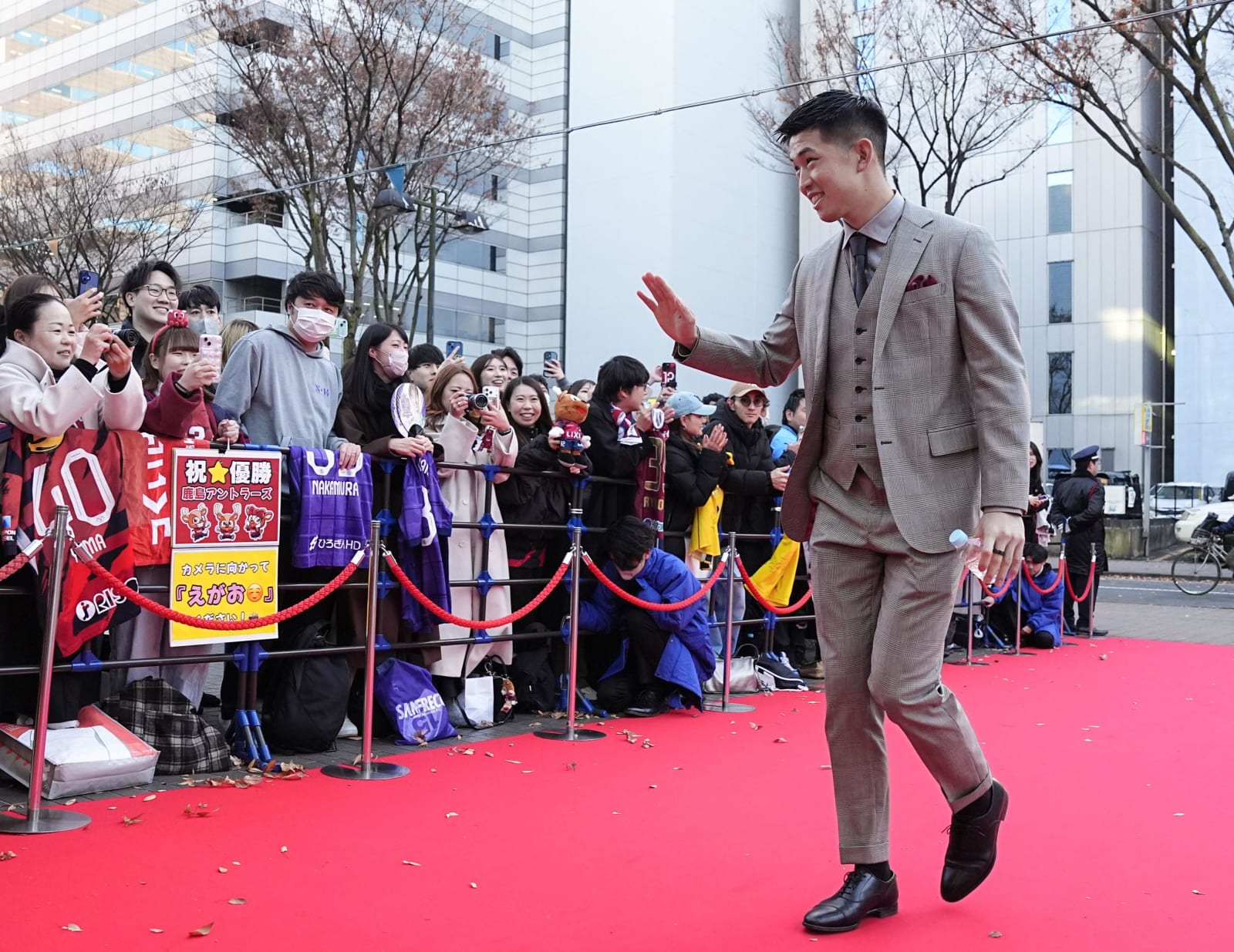 鹿島の早川、初MVP Jリーグ、GKで2人目