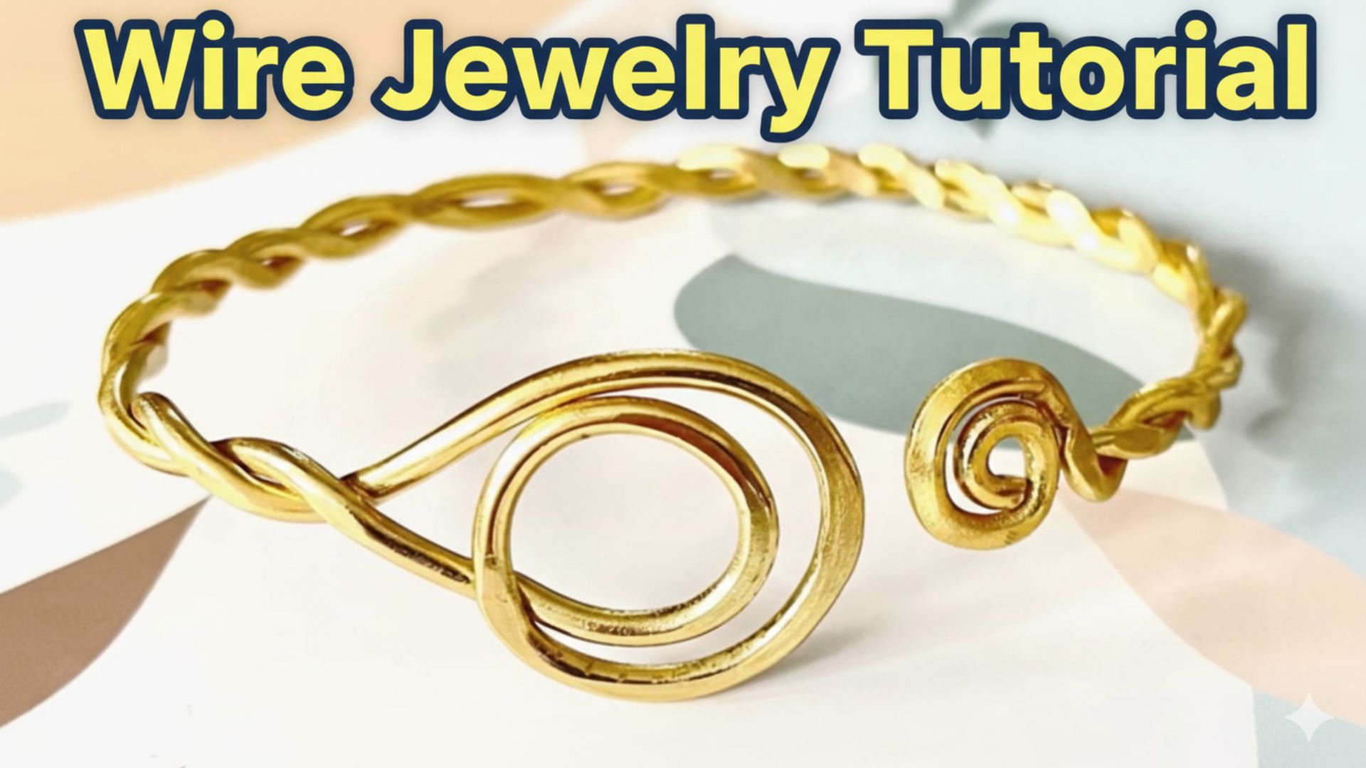 DIY wire jewelry tutorial – make earrings, rings & pearl designs