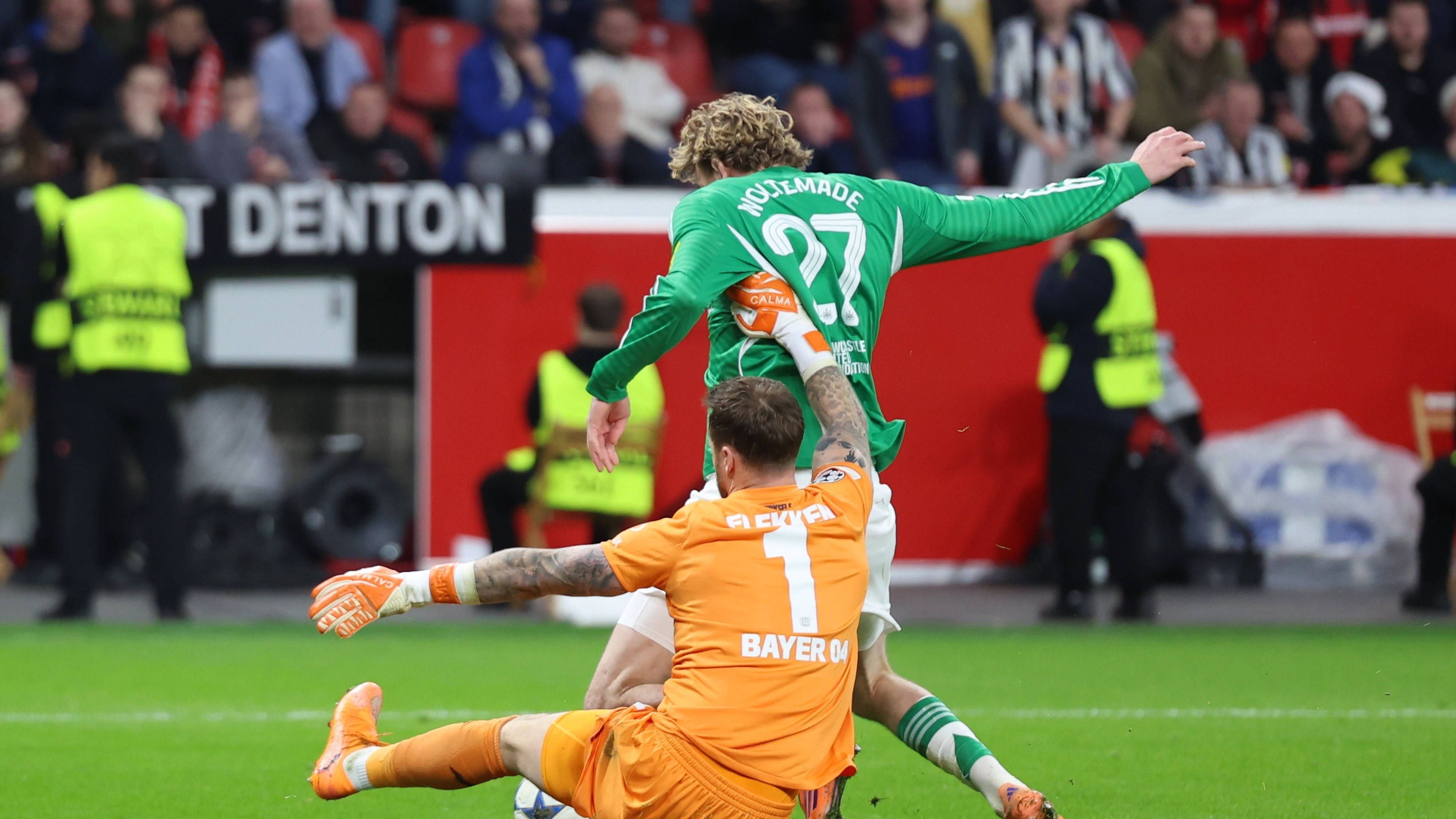 Flekkens schwarzer Tag, Gordon überragt: Die Kicker-Noten zu Leverkusen ...