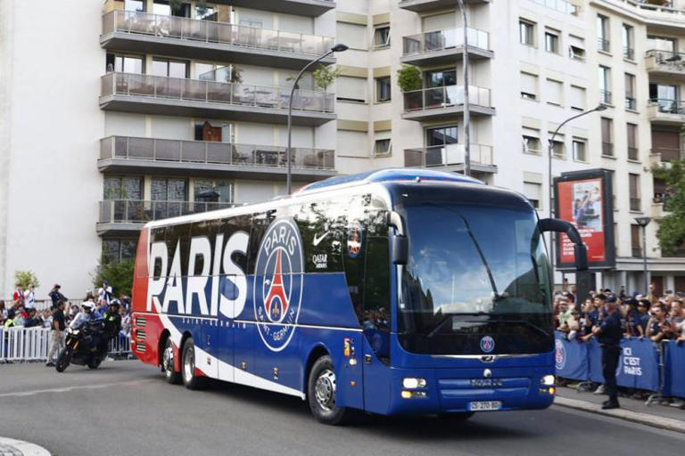 Le car du PSG a été caillassé à Bilbao après le match de Ligue des ...